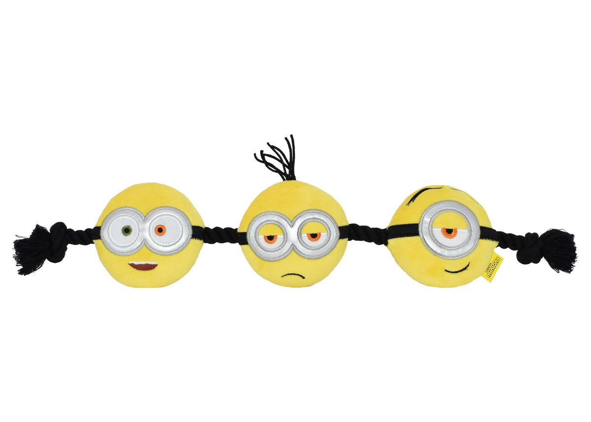 Minion 3-Head Rope Toy – Ruff Guides